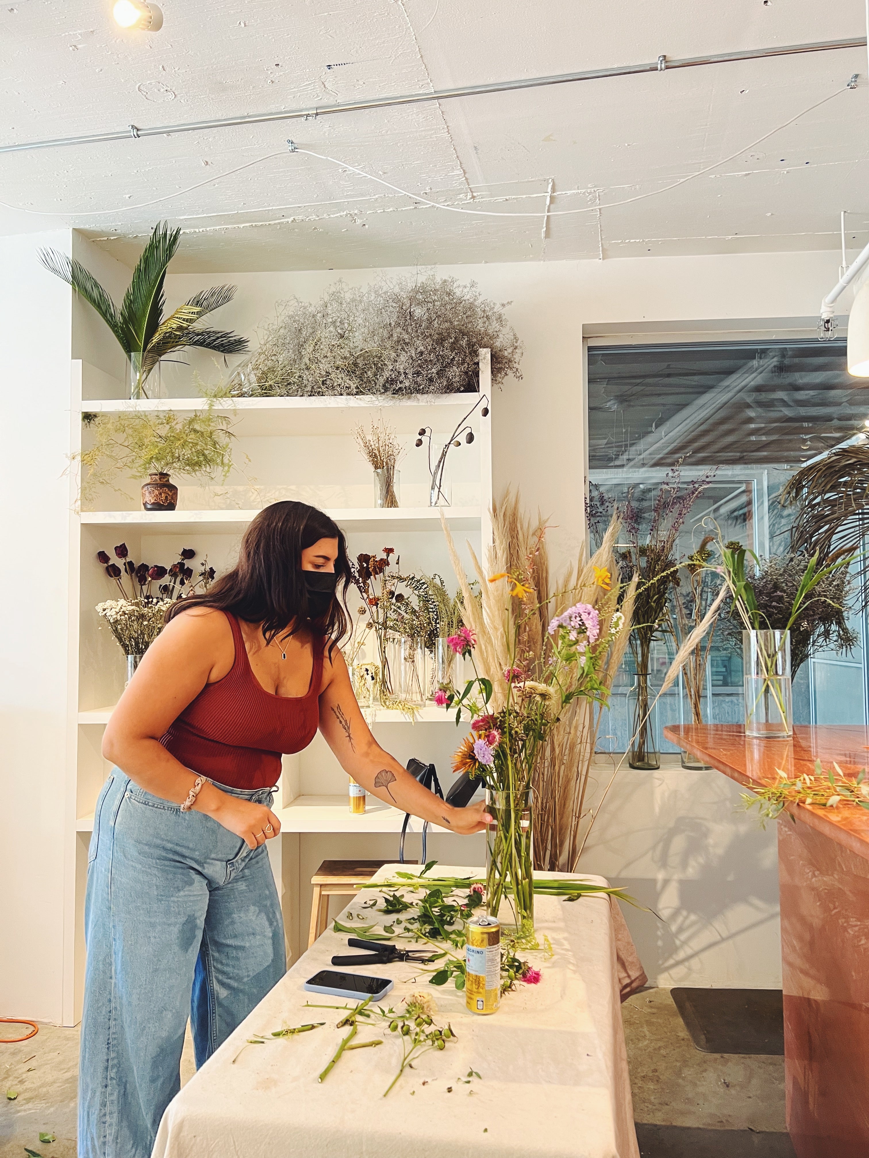 Workshop: designing with summer flowers – The Wild Bunch Flower Shop